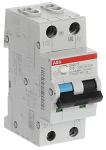 ABB FI/LS-Schutzschalter DS201A-B16/0,03 B16 2-Polig 30mA 6kA - hiplo24.de