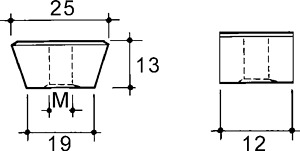 Trapez Gewindekeil E-KLIPS Stahl galvanisch verzinkt/c | Rolf-Weigel GmbH