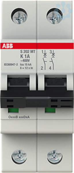 Sicherungsautomat K-Char., 10kA, 1A, 2P | Rolf-Weigel GmbH