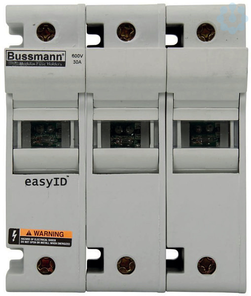 Sicherungshalter, Niederspannung, 3 0 A, AC 600 V, DC 600 V, UL Class J ...